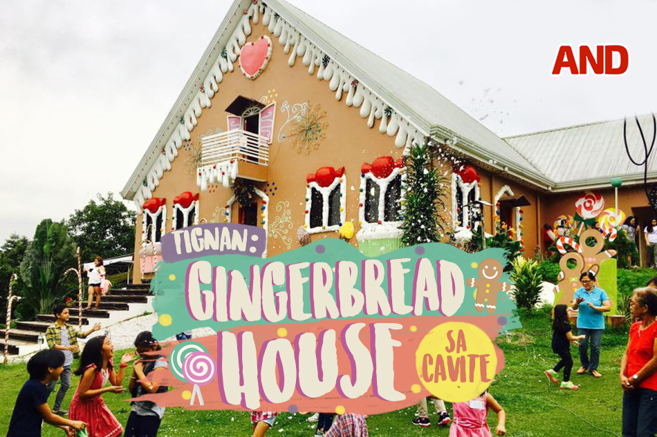 Tingnan: Gingerbread house sa Cavite | ABS-CBN News Tingnan: Gingerbread house sa Cavite | ABS-CBN News