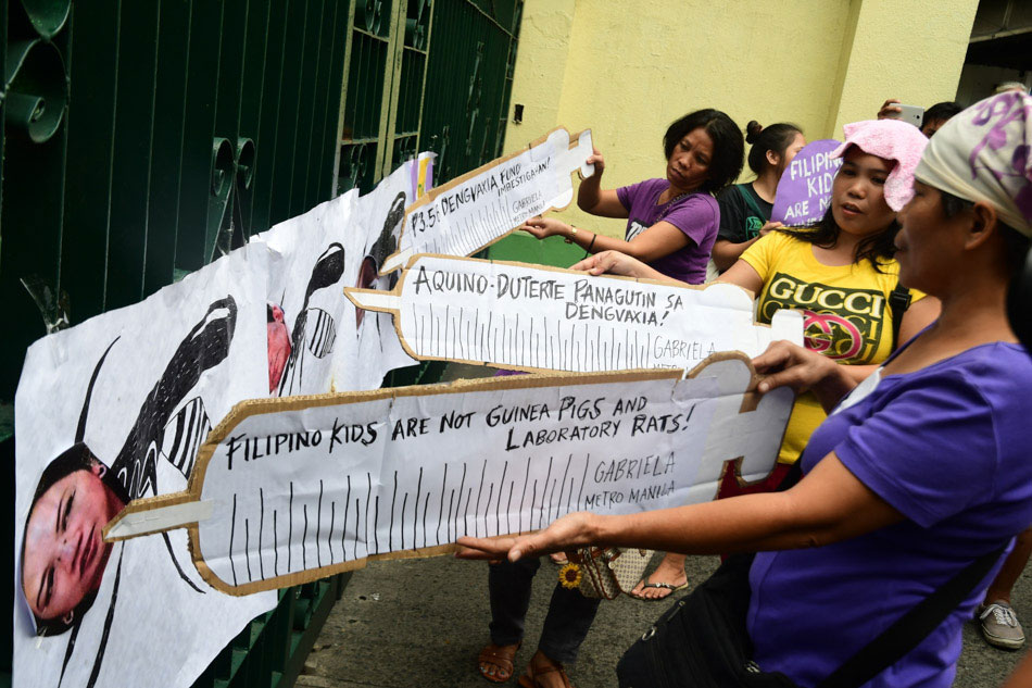 Women Against Dengvaxia Abs Cbn News