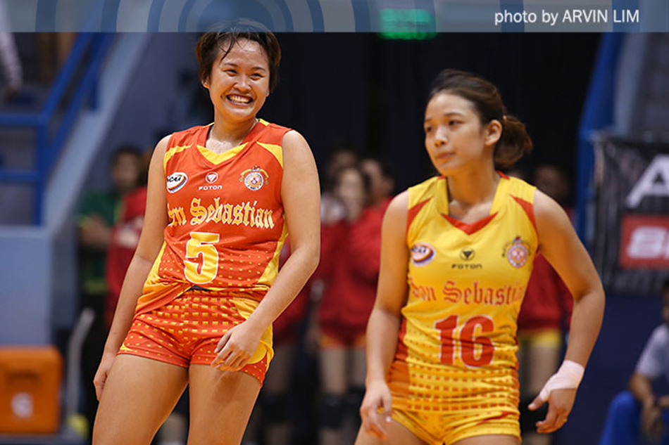 San Sebastian Arellano Open Title Duel In Ncaa Volleyball Abs Cbn News