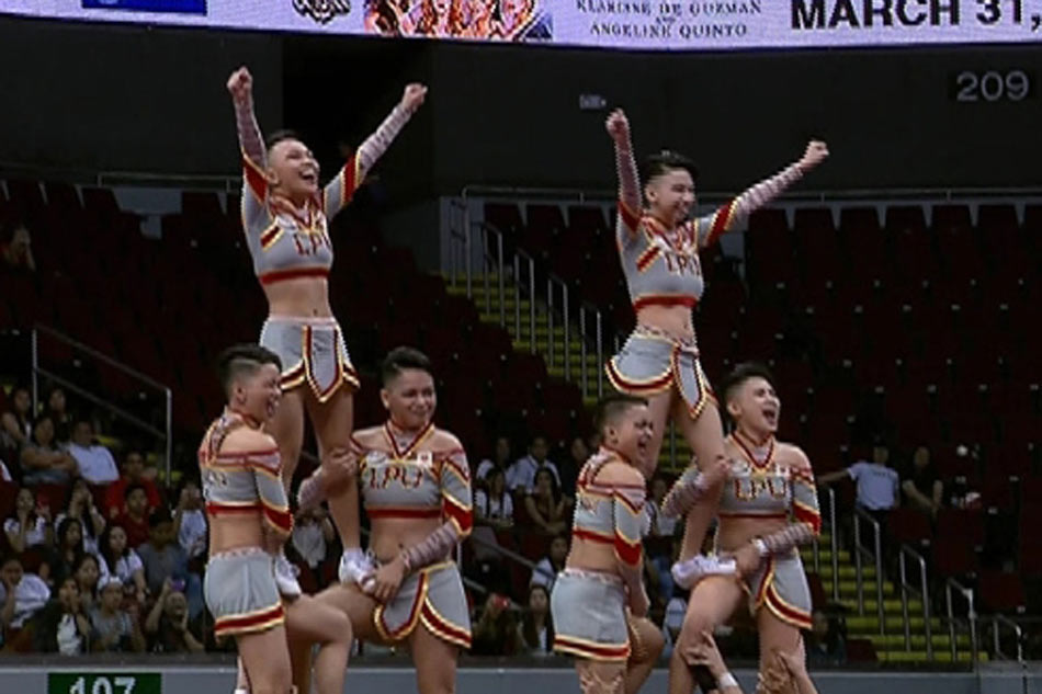 WATCH: LPU Pep Squad recovers from early mistake | ABS-CBN News WATCH: LPU Pep Squad recovers from early mistake | ABS-CBN News