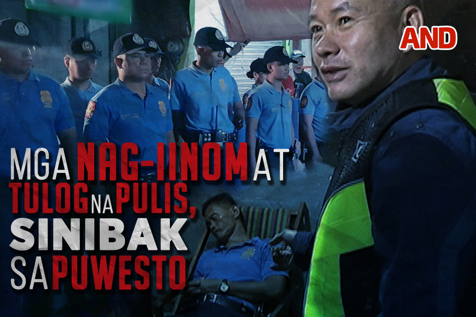 Mga nag-iinom at tulog na pulis, sinibak sa puwesto | ABS-CBN News Mga nag-iinom at tulog na pulis, sinibak sa puwesto | ABS-CBN News