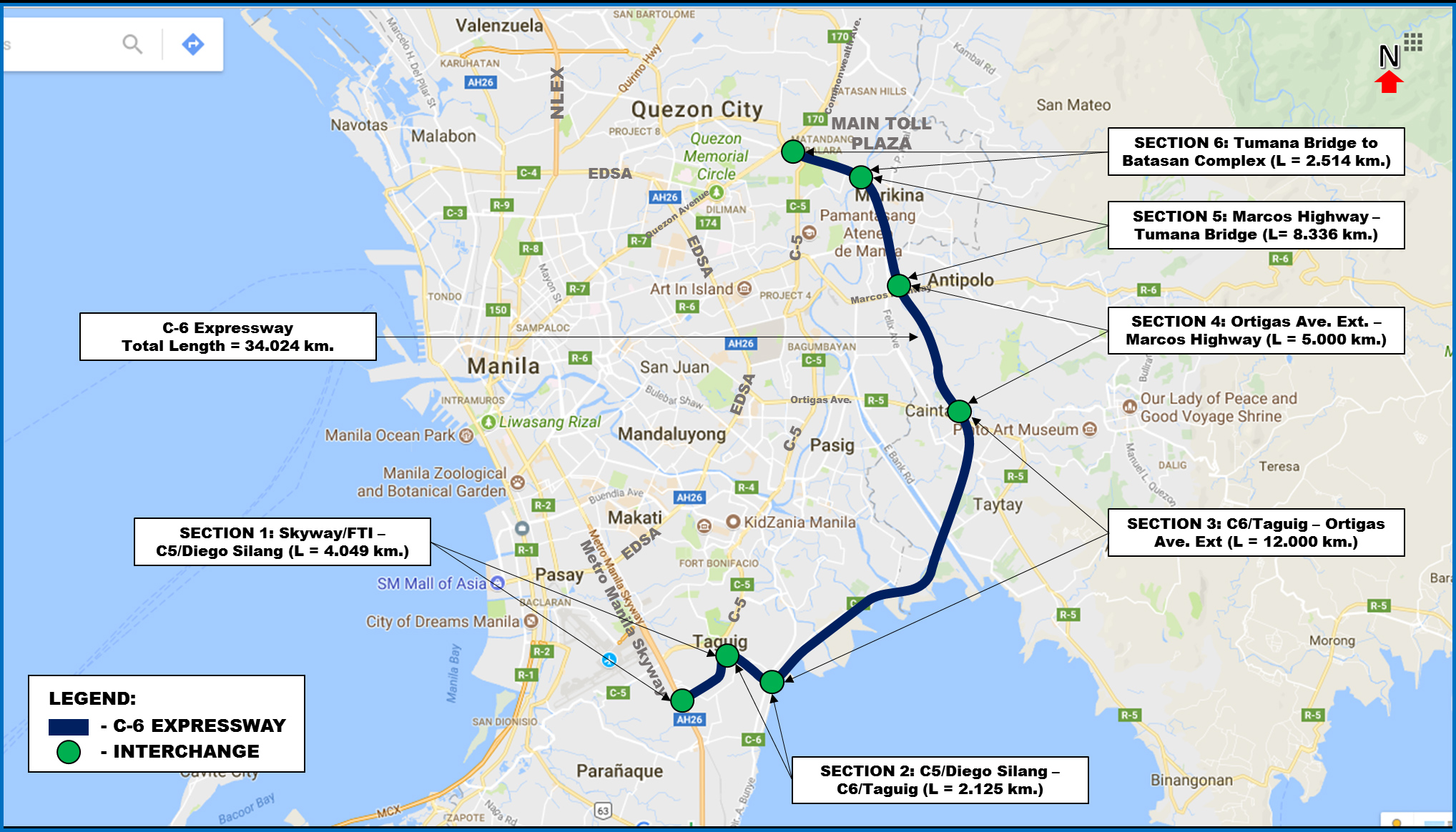 San Miguel set to begin construction of C6 expressway | ABS-CBN News San Miguel set to begin construction of C6 expressway | ABS-CBN News