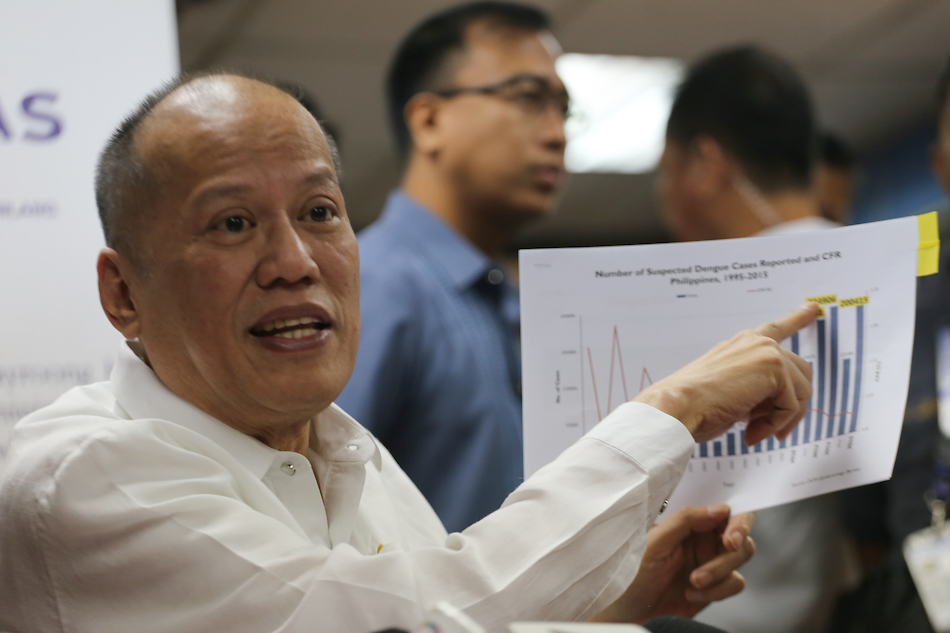 Aquino Negligent Not Liable For Dengvaxia Mess Ejercito Abs Cbn News