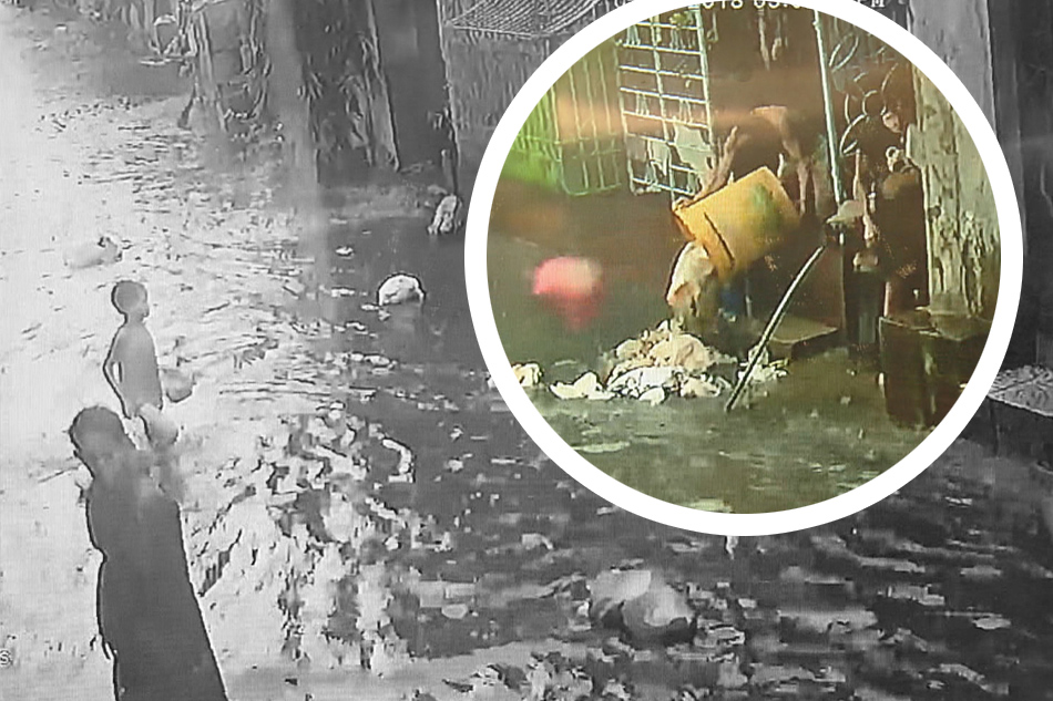 VIRAL: Mag-ina huling nagpaanod ng sandamakmak na basura sa baha | ABS ... VIRAL: Mag-ina huling nagpaanod ng sandamakmak na basura sa baha | ABS ...
