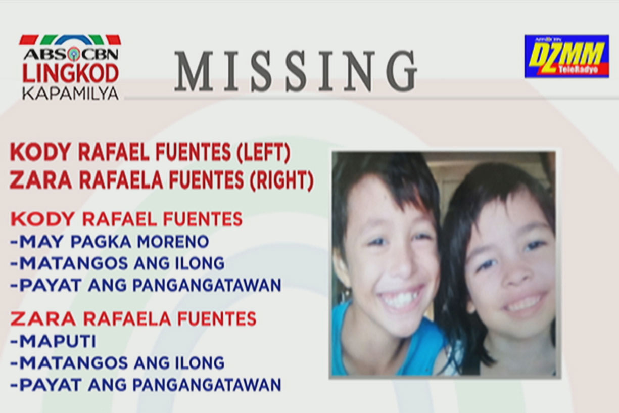 Nakita niyo ba sila? OFW, humihingi ng tulong para matunton 2 anak ... Nakita niyo ba sila? OFW, humihingi ng tulong para matunton 2 anak ...