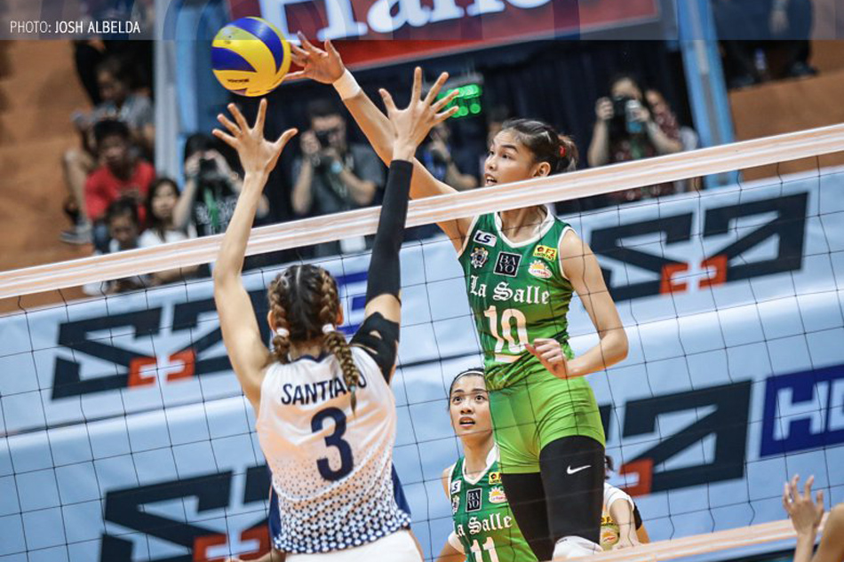 Uaap Volleyball La Salle Displays Maturity In Payback Win Over Nu