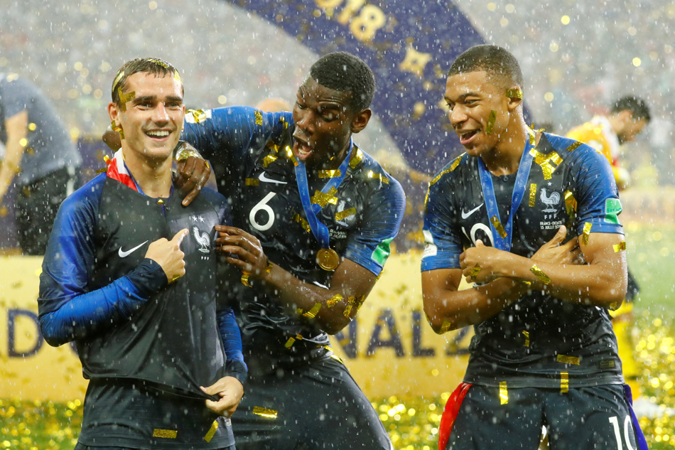 In Photos France Vs Croatia World Cup Final 2018 Abs Cbn News