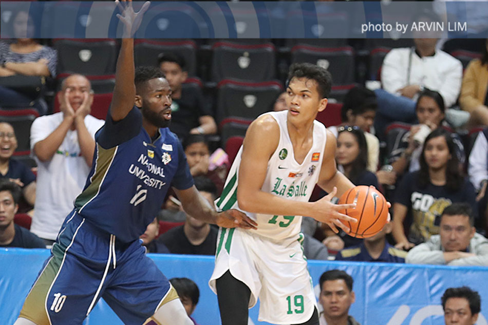 Uaap Baltazar Comes Up Clutch As La Salle Stuns Nu Abs Cbn News