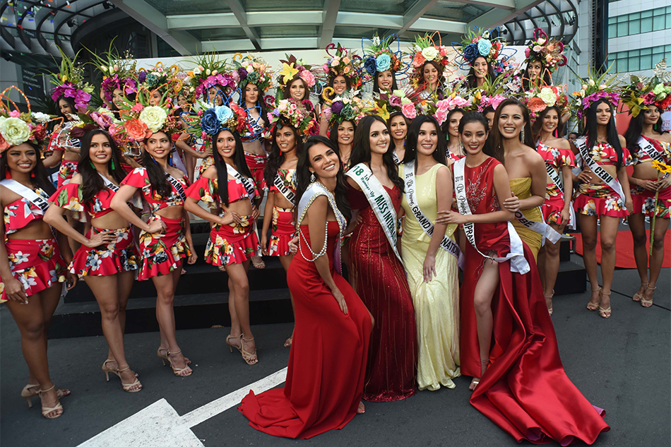In Photos 2019 Binibining Pilipinas Parade Of Beauties Abs Cbn News