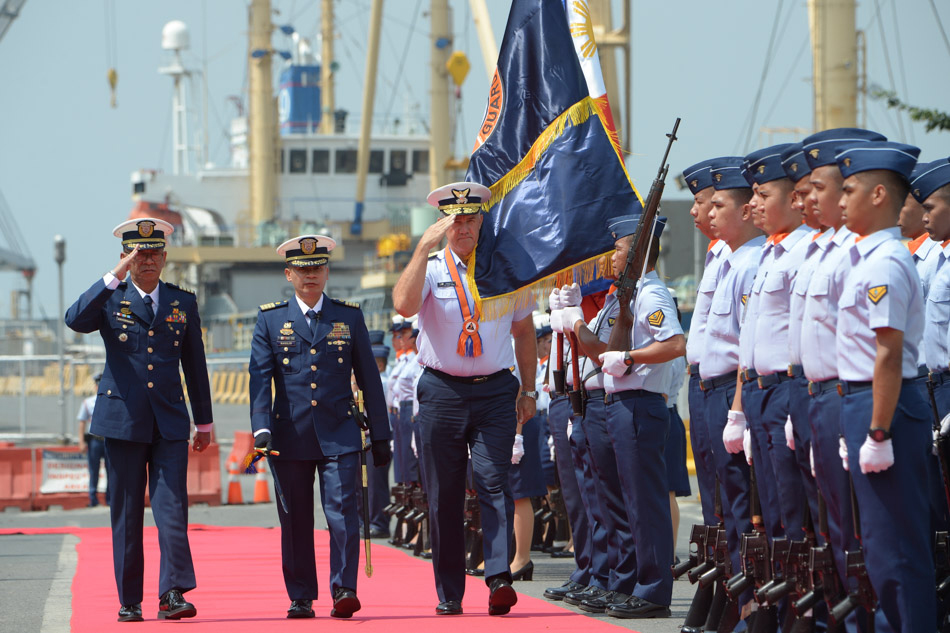 Us Coast Guard Commandant Visits Manila Abs Cbn News