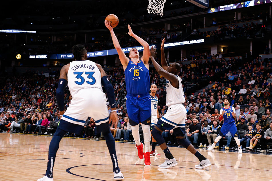 Nba Jokic Racks Up Triple Double As Nuggets Fend Off Wolves Abs Cbn News