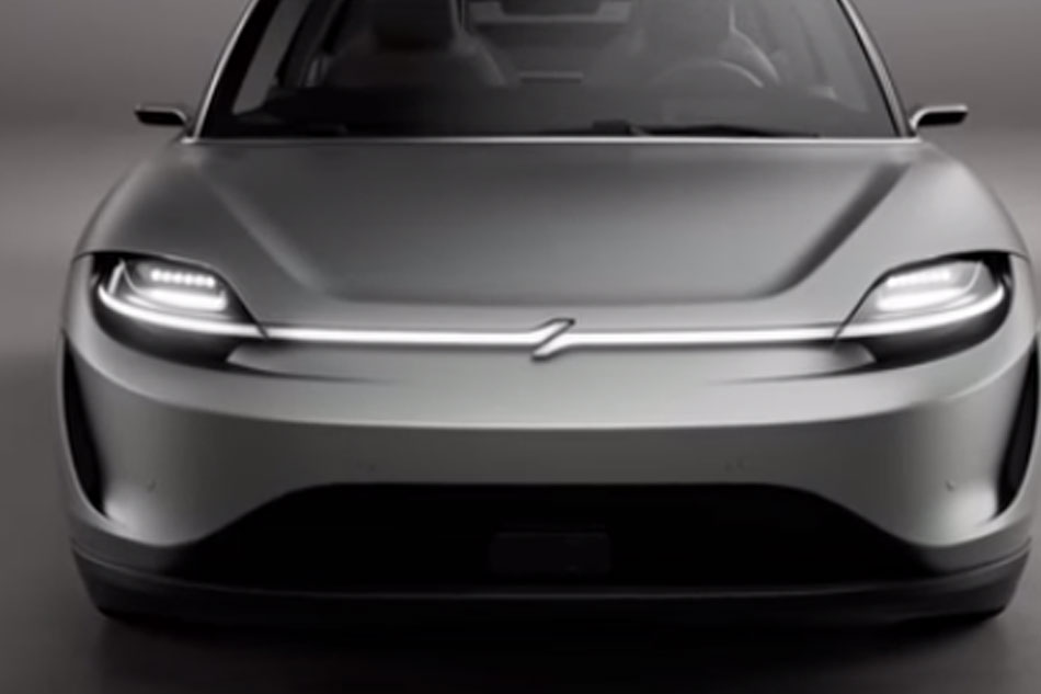 Sony Unveils Electric Car With Autonomous Driving Technology Abs Cbn News