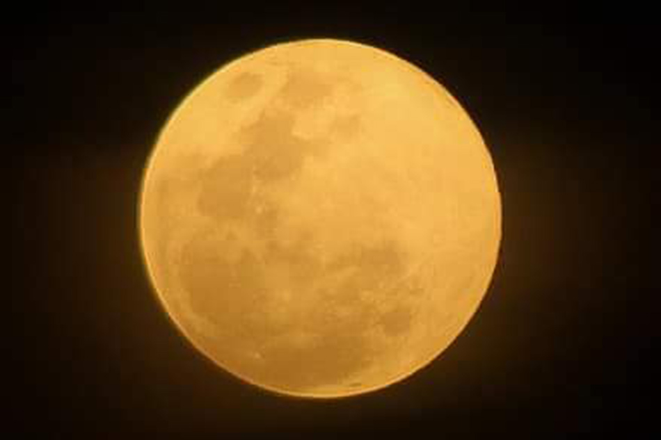 Look Super Flower Moon Lights Up Zamboanga Sky Abs Cbn News