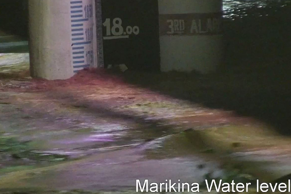 Marikina River Swells Nears 3rd Alarm Due To Karding Abs Cbn News