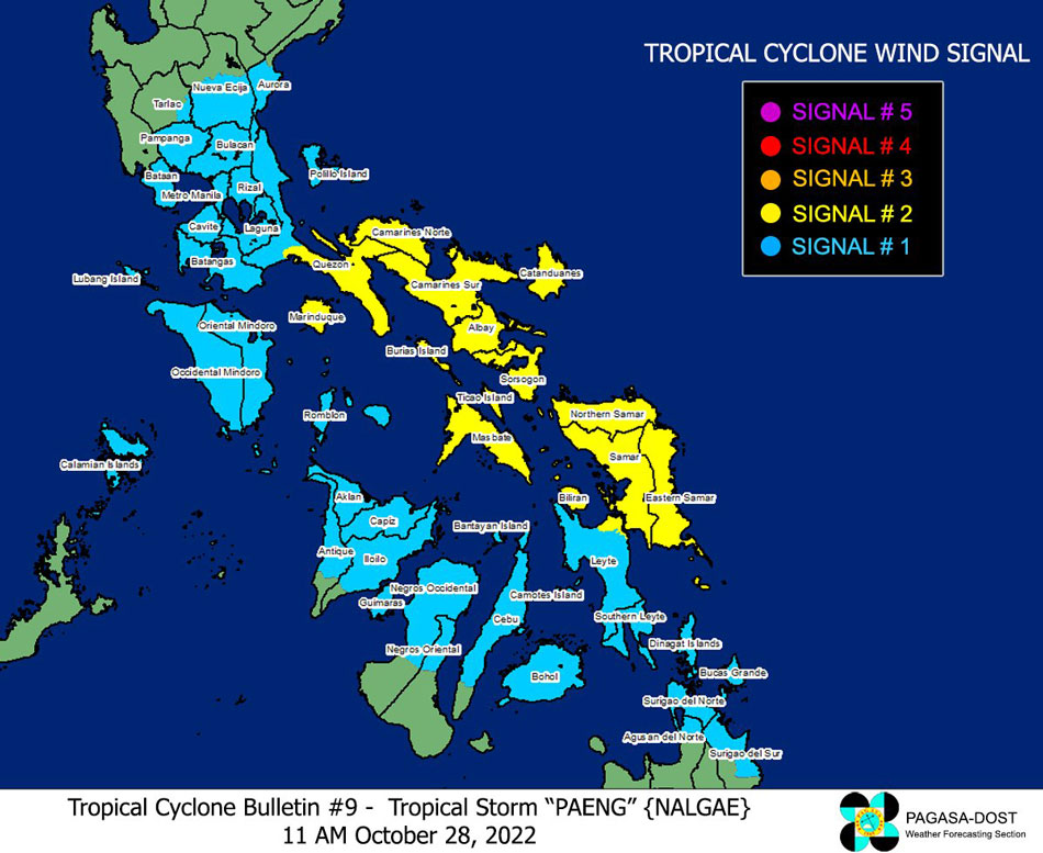Undas Long Weekend Magiging Maulan Dahil Sa Paeng Pagasa Abs Cbn