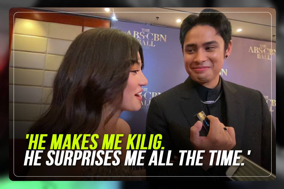 Donny's reaction to Belle saying, 'He makes me kilig' | ABS-CBN News Donny's reaction to Belle saying, 'He makes me kilig' | ABS-CBN News