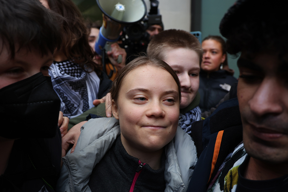 Greta Thunberg Denies Public Order Offense After London Arrest Abs