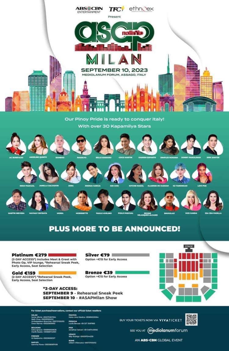 ASAP Natin ‘To inaabangan na ng fans sa Milan | ABS-CBN News ASAP Natin ‘To inaabangan na ng fans sa Milan | ABS-CBN News