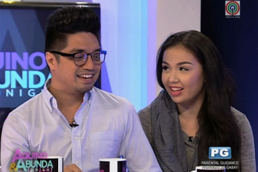 Watch Nyoy Volante Fiancee Mikkie Bradshaw Sing Duet Abs Cbn News
