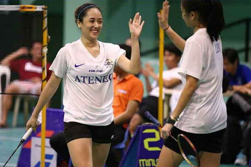 Uaap Wrap Ateneo In Badminton Finals Nu Unbeaten In Womens Hoops